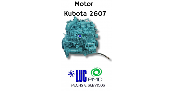 MOTOR COMPLETO KUBOTA V2607-DI-T