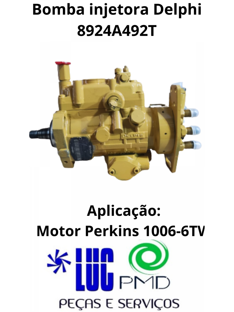 Bomba injetora Delphi 8924A492T